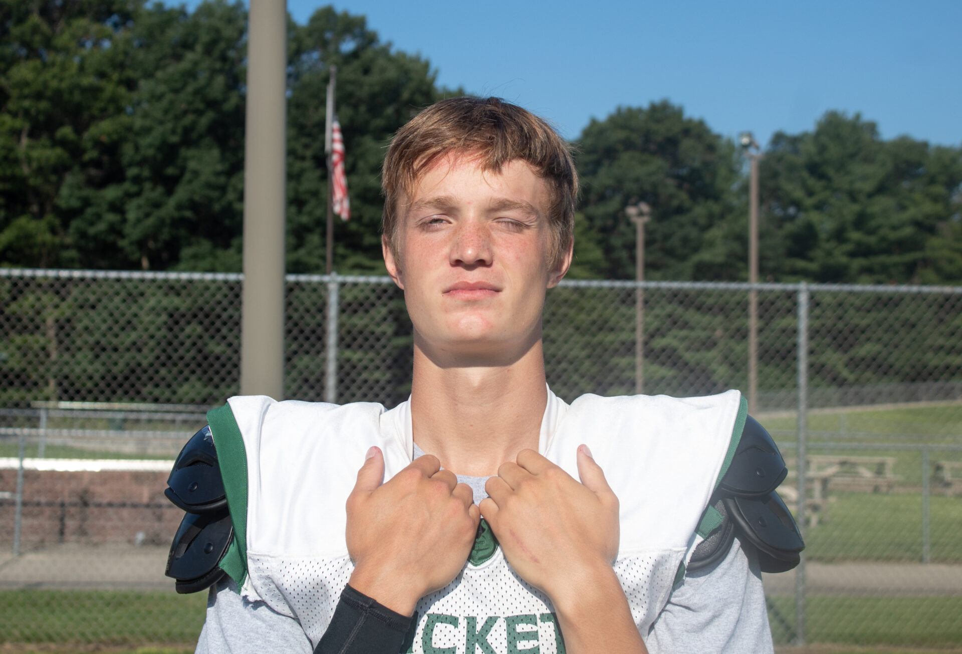 Reeths-Puffer sophomore Brody Johnson thought he rushed for 155 yards ...