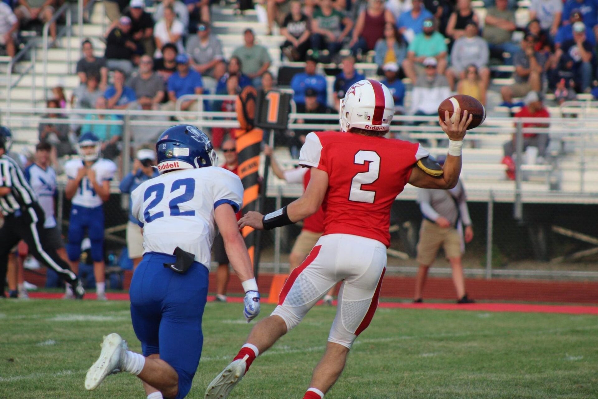 Kyle "Sweetness" Stratton, Whitehall's sophomore quarterback, is ...