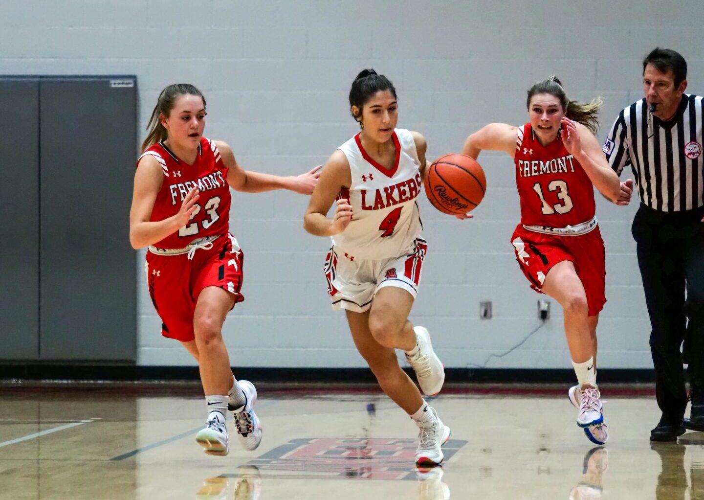 Spring Lake girls demonstrate their offensive depth in an easy 67-28 ...