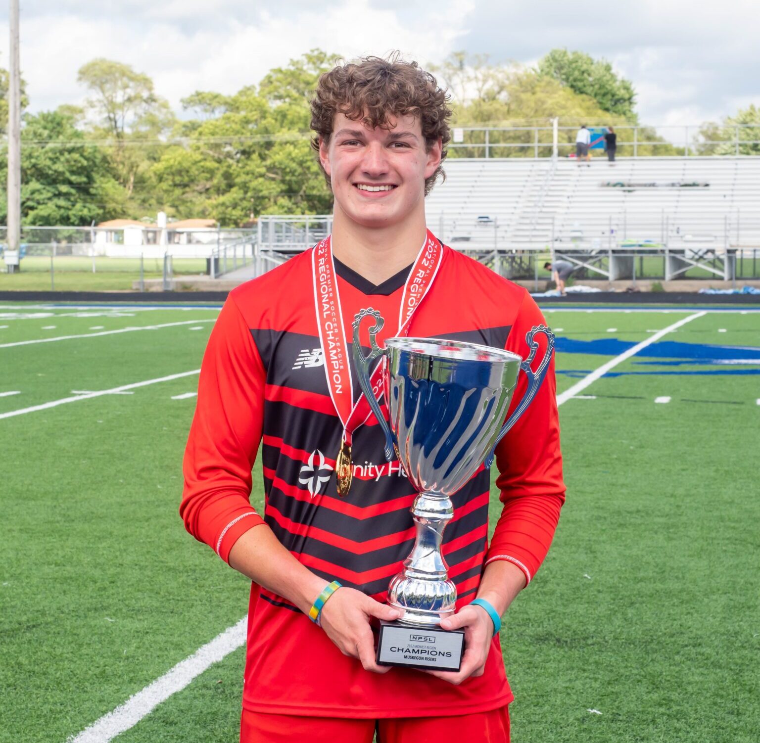 Holland Christian's Daniel Morgan, an 18-year-old high school senior ...