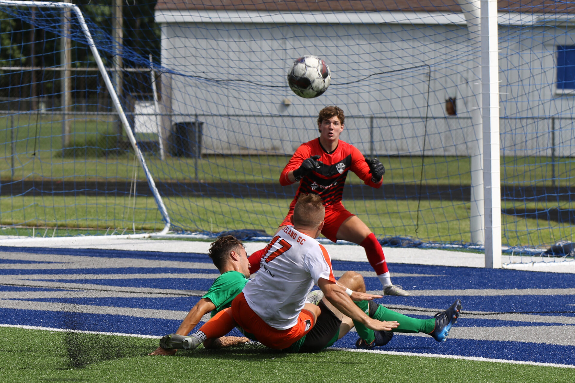 Holland Christian's Daniel Morgan, an 18-year-old high school senior ...