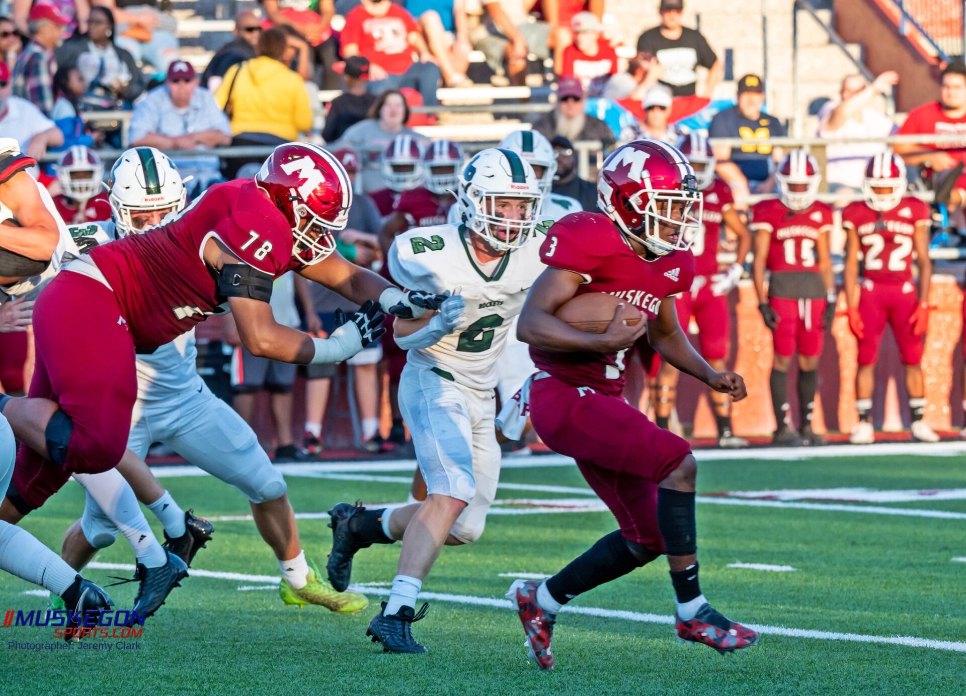 Muskegon's M'Khi Guy on his 205 yards against Reeths-Puffer: "I feel ...