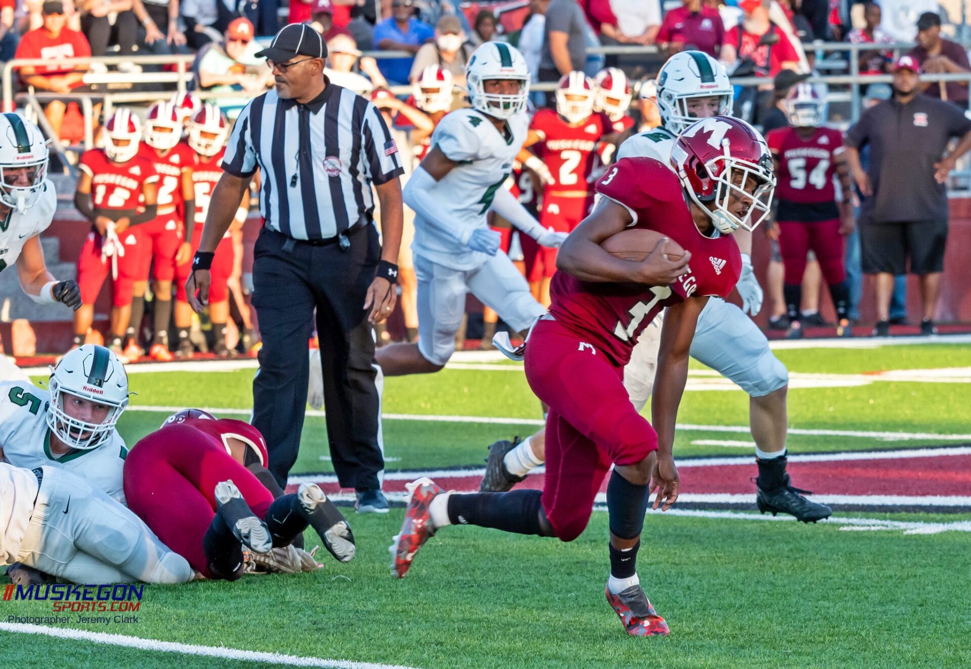Muskegon's M'Khi Guy on his 205 yards against Reeths-Puffer: "I feel ...