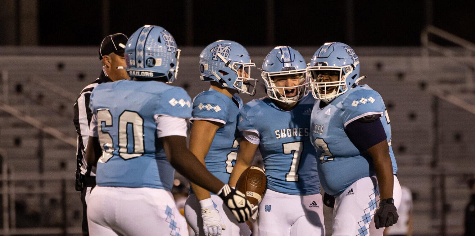 Mona Shores' Brandon Bankard does a lot of damage while opponents worry ...