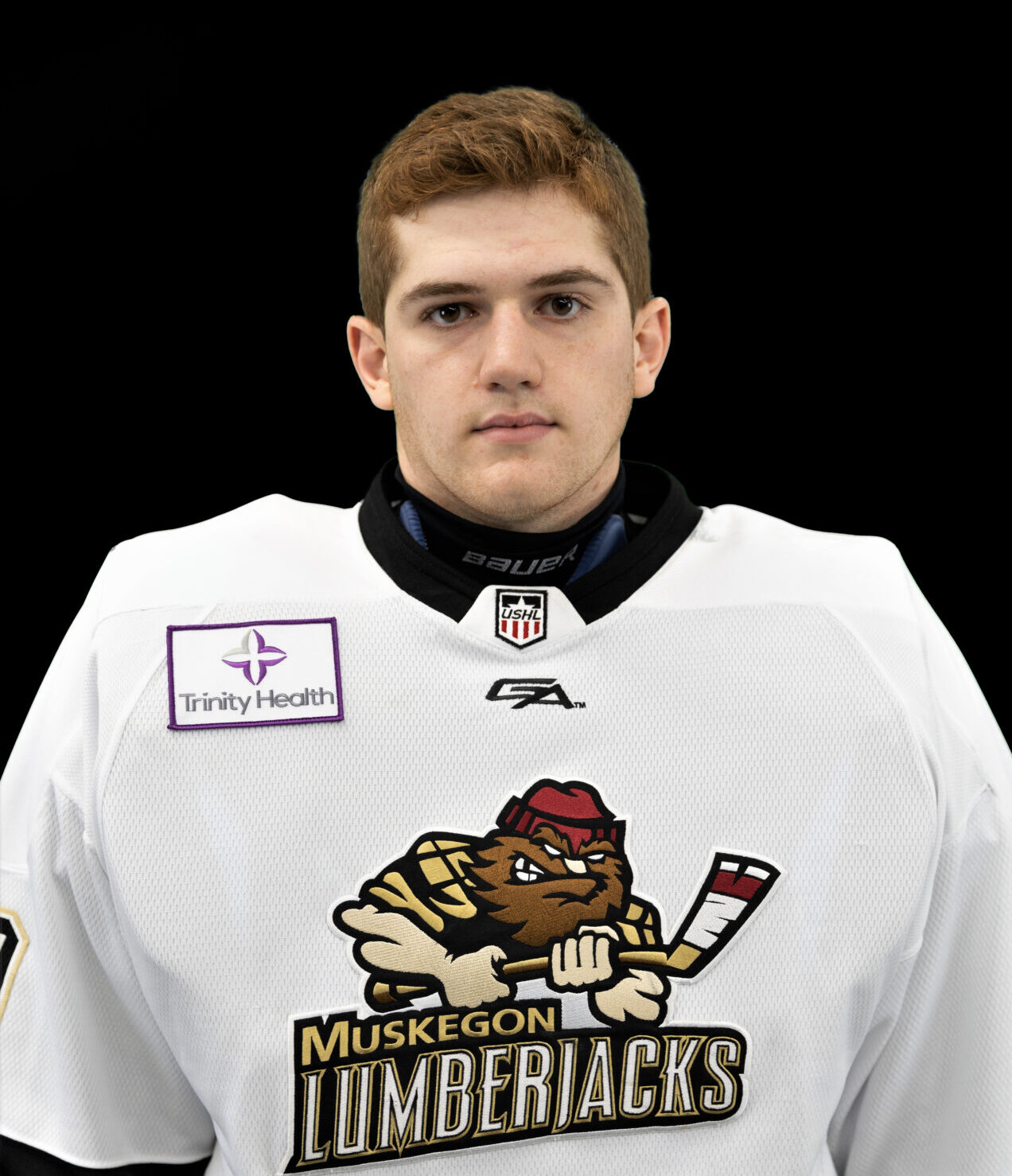 Lumberjacks goalie Conor Callaghan, who was playing prep school hockey ...