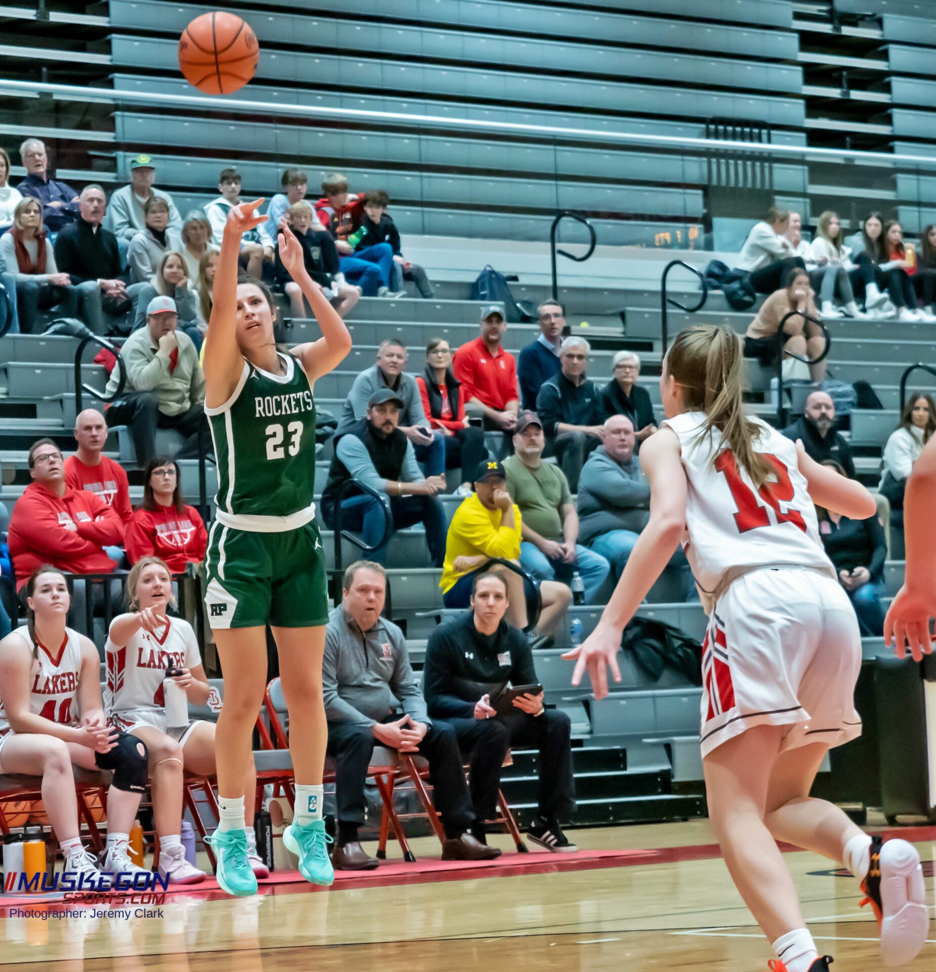 Reeths-Puffer girls break into the victory column with an impressive 46 ...