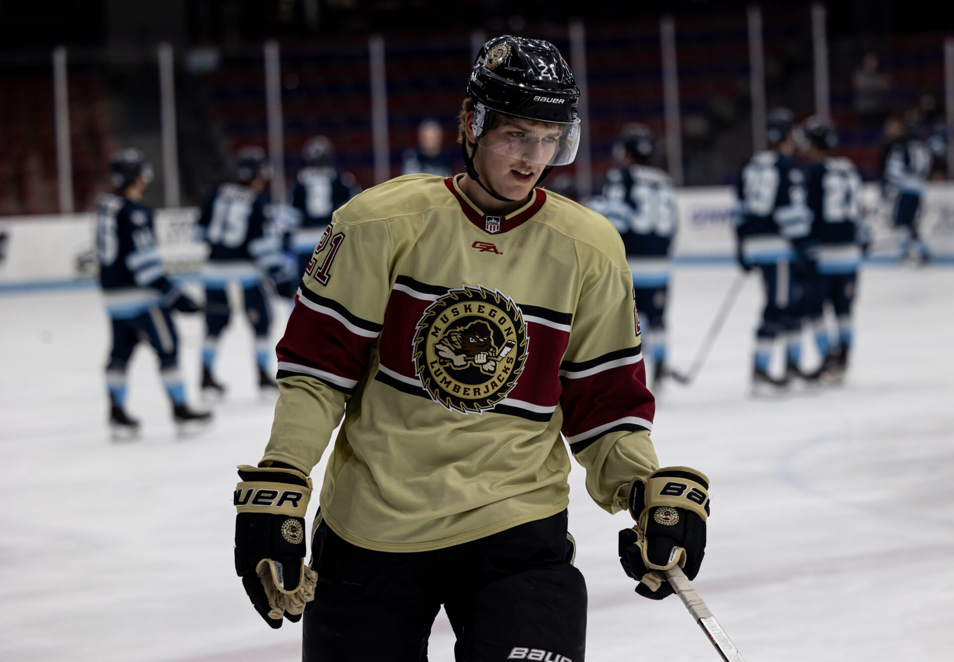 Lumberjacks forward Niko Rexine is a late bloomer taking advantage of ...