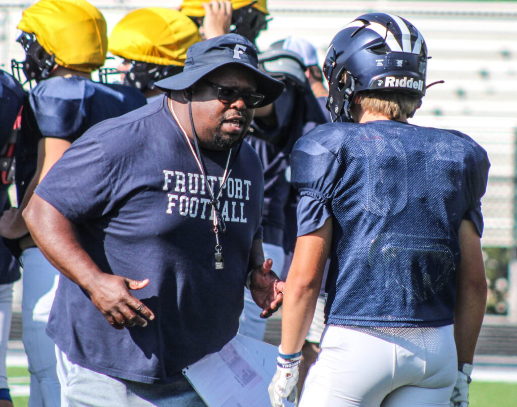 Fruitport football team kicking off a new era by going back to its ...