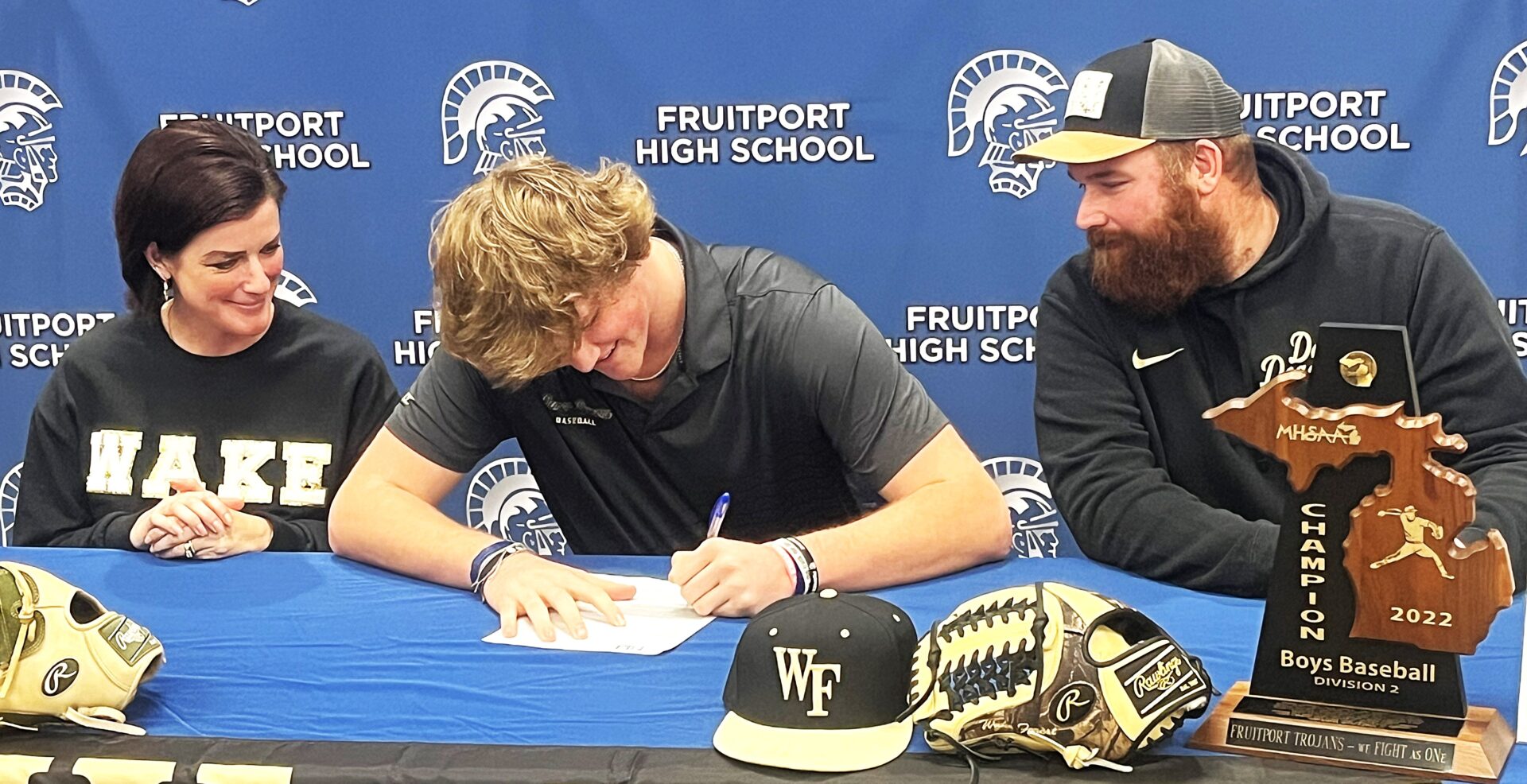 Fruitport baseball star Ryan Bosch signs national letter of intent to ...