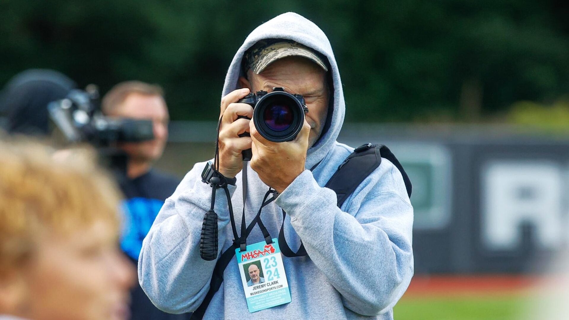 After a scary illness, Muskegon Sports photographer Jeremy Clark is ...